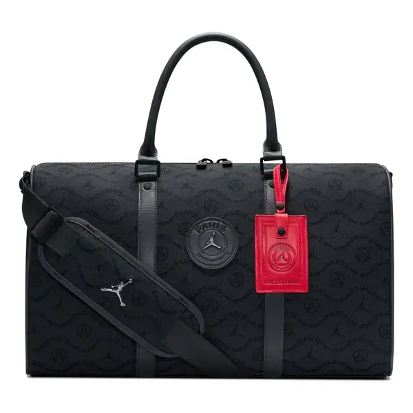 JORDAN X Paris Saint-germain Monogram Duffel Bag - Black