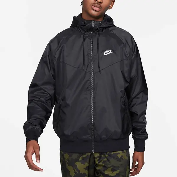 Nike Zipper Hooded Windproof Jacket