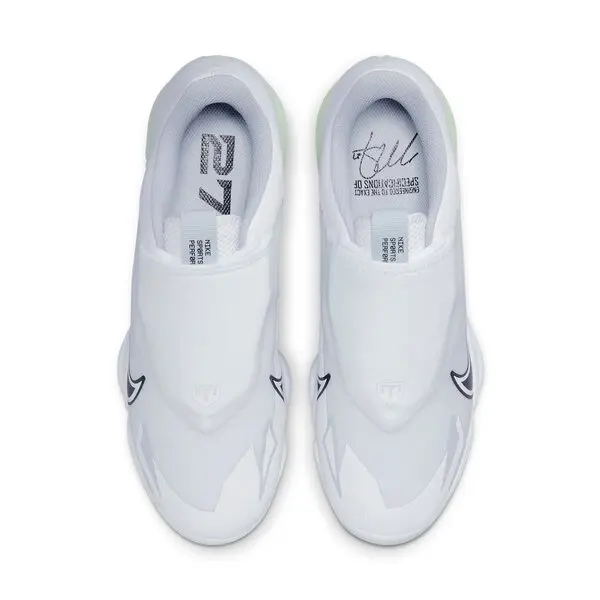 Nike Force Zoom Trout Pro Baseball Cleats - White/wolf Grey/pure Platinum