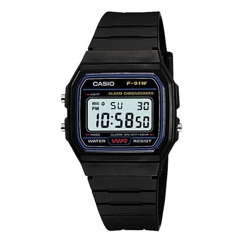 Casio Digital Chronograph Wristwatch - Black