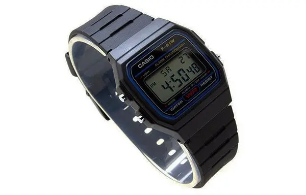 Casio Digital Chronograph Wristwatch - Black