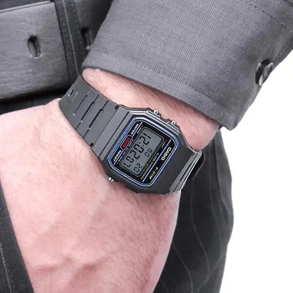 Casio Digital Chronograph Wristwatch - Black
