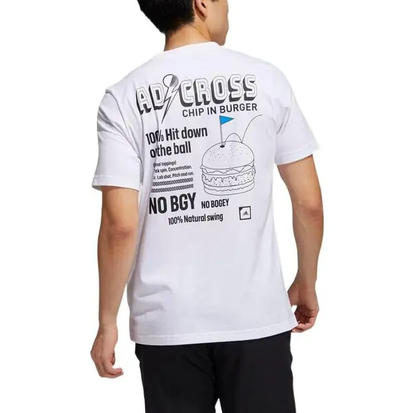 Adidas Adicross Chip-in Tee 'white Black