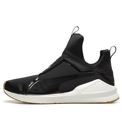 PUMA Fierce Velvet High-top Sneakers - Black