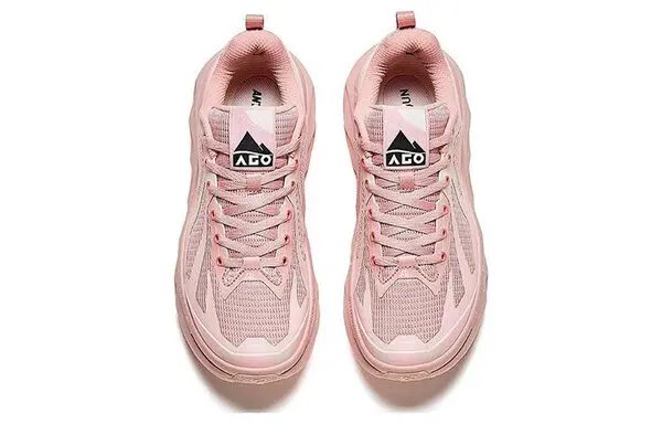 ANTA Champion Collection Athletic Sneakers - Pink/black