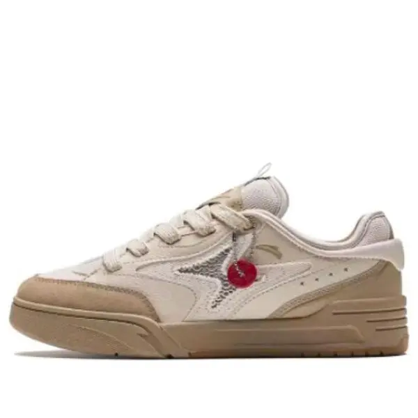 ANTA A-journey Sneakers - Beige/brown/red