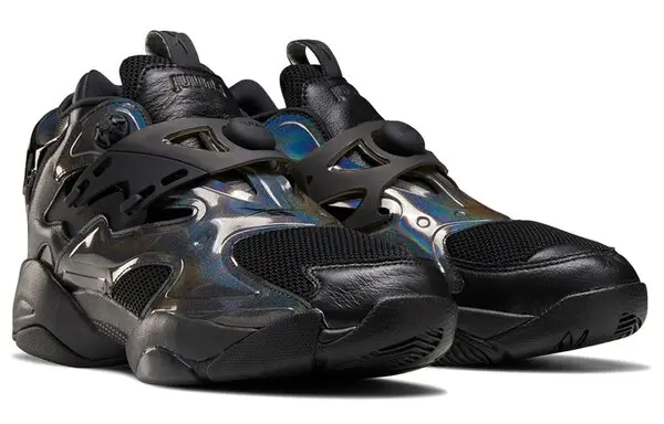 REEBOK Juun J X Pump Court Metallic Sneakers - Black