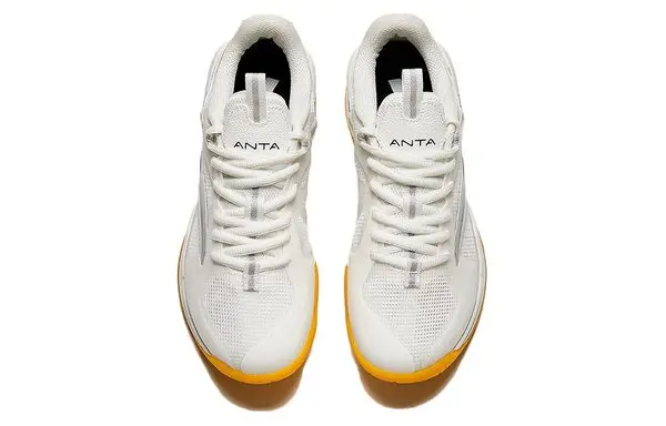 ANTA Casual Shoes 'white Silver Orange