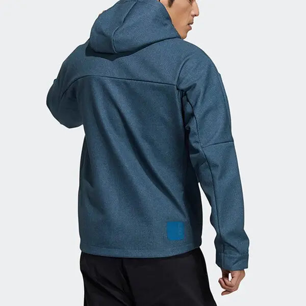 Adidas Hooded Jacket With Small Logo