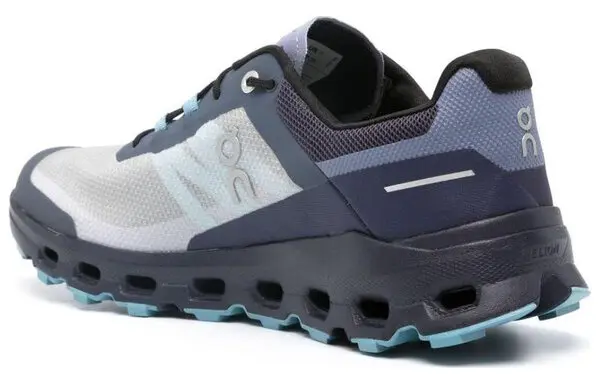 On Cloudvista "navy Wash" Sneakers - Navy/grey