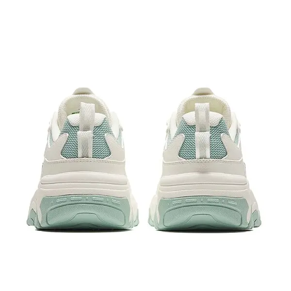 ANTA Star Sea Sneakers - White/green