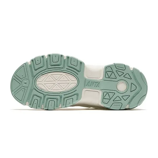 ANTA Star Sea Sneakers - White/green