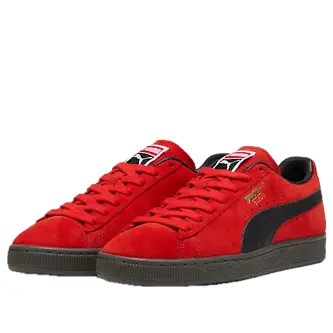 PUMA Suede Terrace Sneakers - Red/black