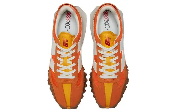 NEW BALANCE Xc-72 Athletic Sneakers - Orange/white