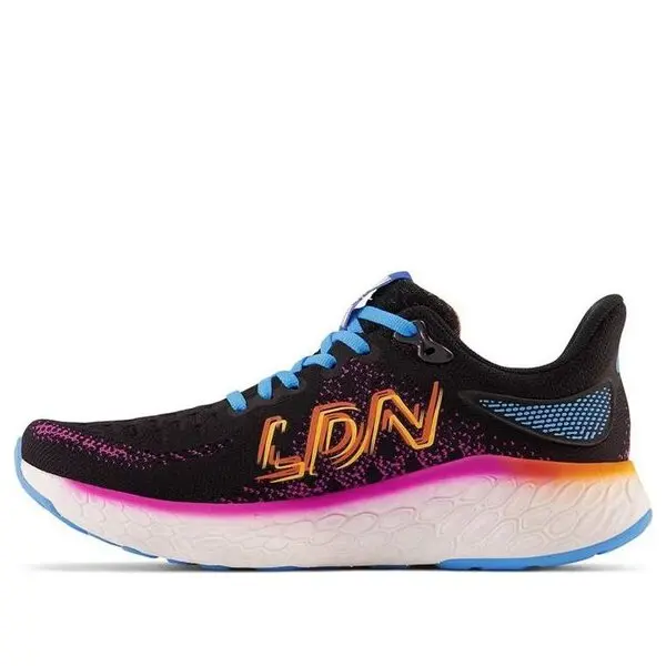 NEW BALANCE Fresh Foam X 1080 V12 'black Blue' Sneaker - Black/blue