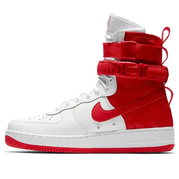 Nike Sf Air Force 1 High "university - Red