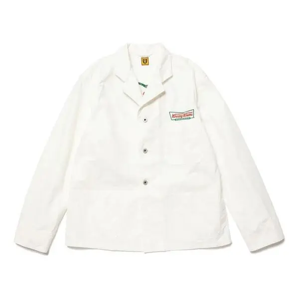 HUMAN MADE X Krispy Kreme Factory Jacket - White