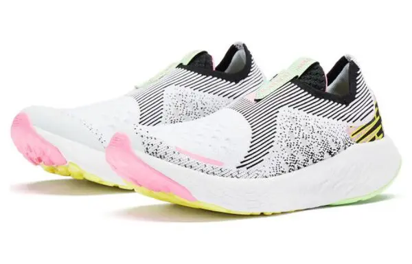 NEW BALANCE Fresh Foam X 1080 Unlaced Athletic Footwear - White/black/gray
