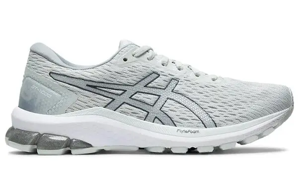 Asics Gt-1000 9 'white Pure Silver' Athletic Footwear - White/grey