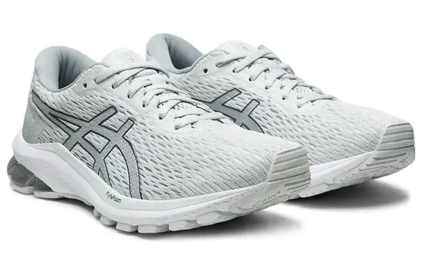 Asics Gt-1000 9 'white Pure Silver' Athletic Footwear - White/grey