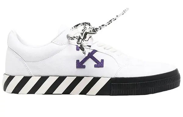 Off-White Vulc Sneaker Low - White/purple