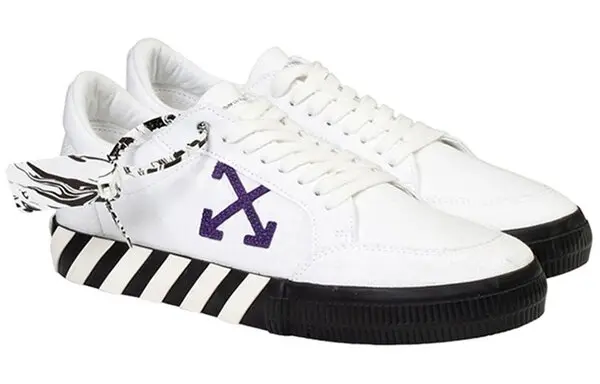 Off-White Vulc Sneaker Low - White/purple