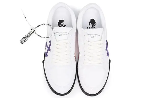 Off-White Vulc Sneaker Low - White/purple