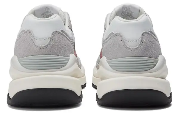 NEW BALANCE 57/40 "light Aluminum Mineral Red" Sneakers - Gray/pink/white