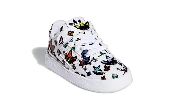 Adidas Jeremy Scott X Forum 84 Low Monogram Sneakers