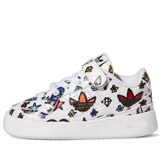 Adidas Jeremy Scott X Forum 84 Low Monogram Sneakers