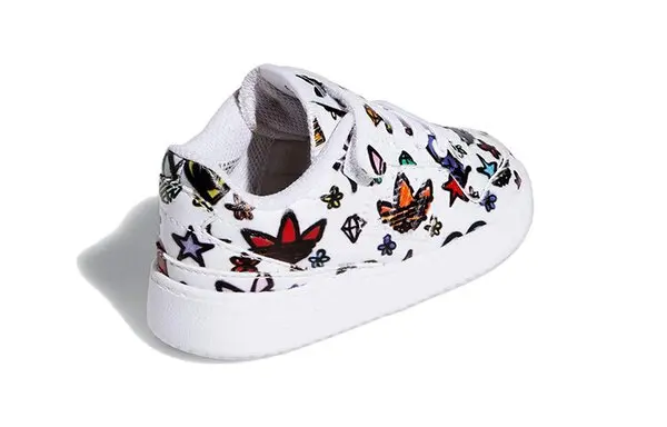 Adidas Jeremy Scott X Forum 84 Low Monogram Sneakers