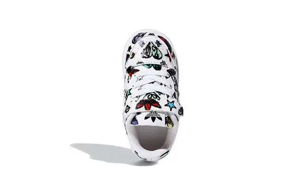 Adidas Jeremy Scott X Forum 84 Low Monogram Sneakers