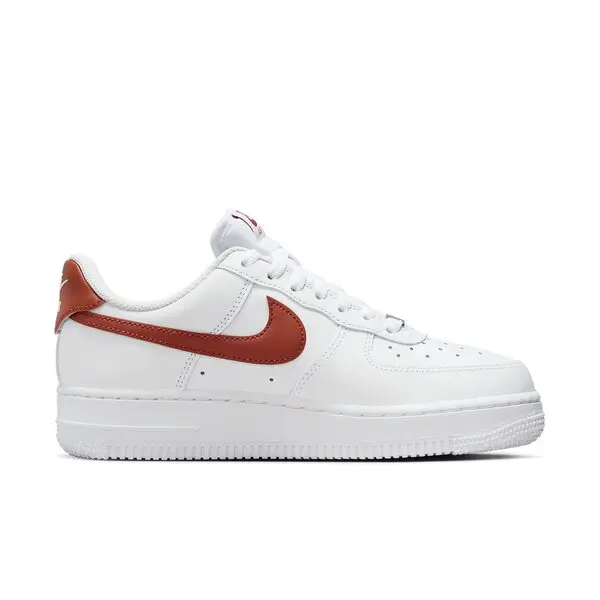 Nike Force 1 '07 Easyon Sneakers - White/rugged Orange