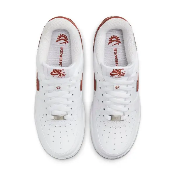 Nike Force 1 '07 Easyon Sneakers - White/rugged Orange