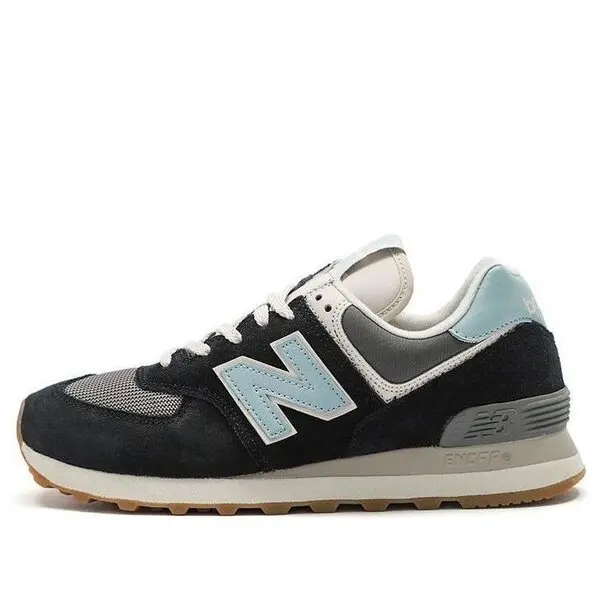 NEW BALANCE 574v2 Low Top Sneakers - Dark Gray/black