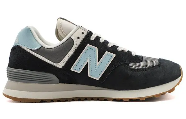 NEW BALANCE 574v2 Low Top Sneakers - Dark Gray/black