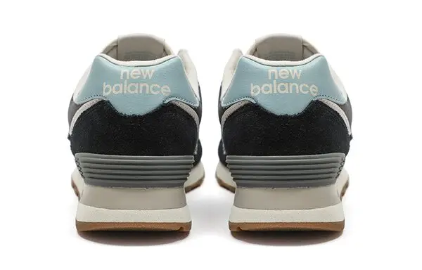 NEW BALANCE 574v2 Low Top Sneakers - Dark Gray/black