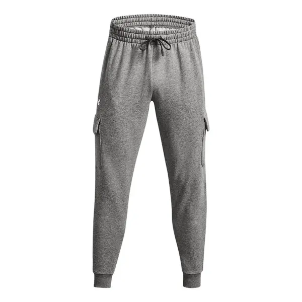 Under Armour Rival Fleece Cargo Joggers - Grey