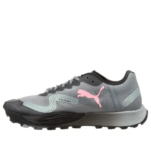 PUMA Fast-trac Apex Nitro Trail Running Shoes - Grey/black/pink