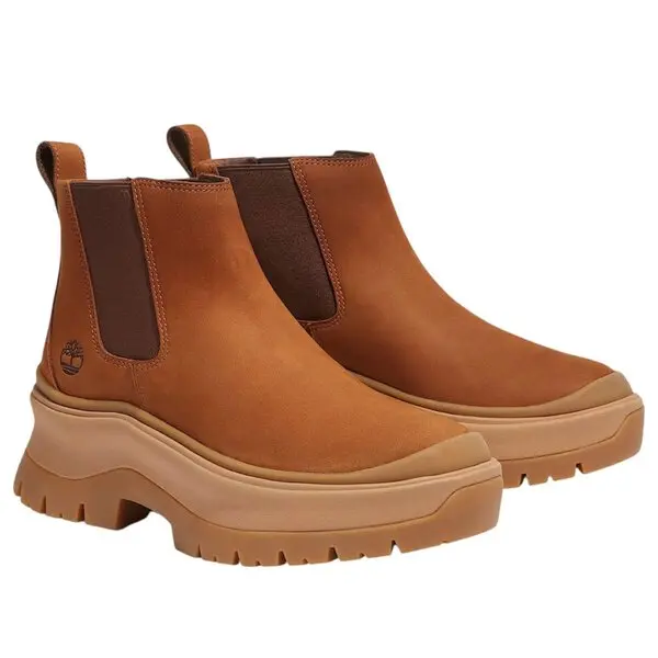 Timberland Roxie Lane Chelsea Boot - Rust/nubuck