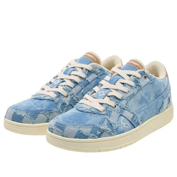 RIGORER X Austin Reaves Denim Sneakers - Blue/white