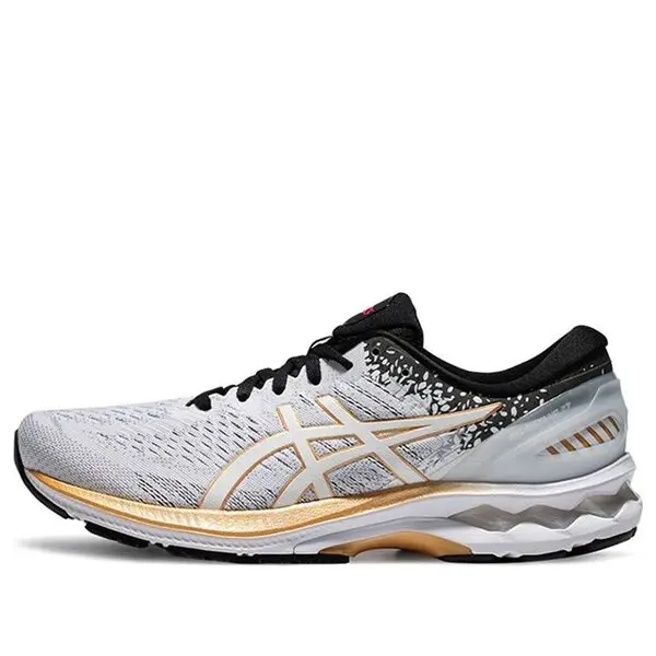 Asics Gel-kayano 27 Athletic Sneakers - Grey/white/gold