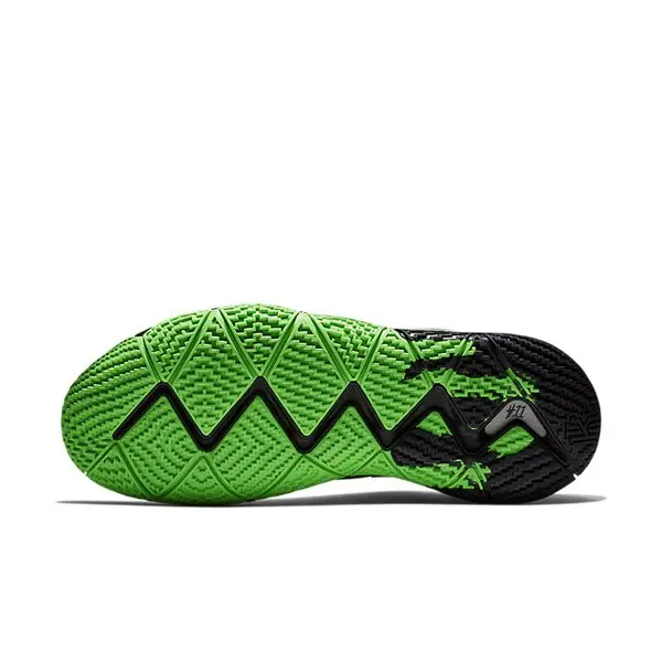 Nike Kyrie 4 "halloween" High Top Sneakers - Black/rage Green