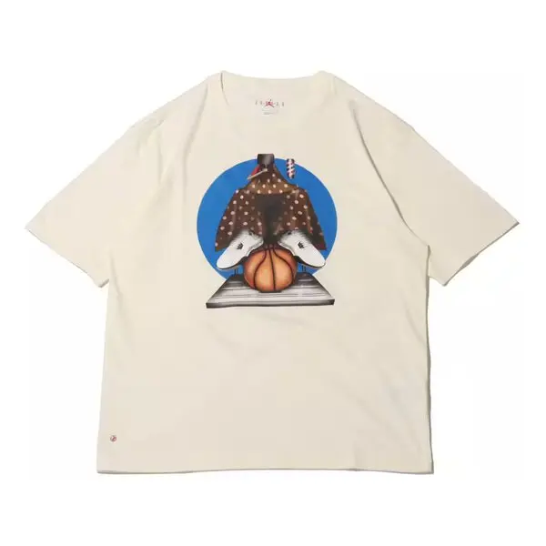 JORDAN Artist Series Darien Birks T-shirt Asia Sizing - Sail