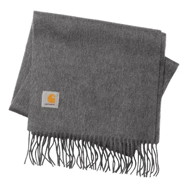 Carhartt Work In Progress 25 Clan Wool Scarf - Grey