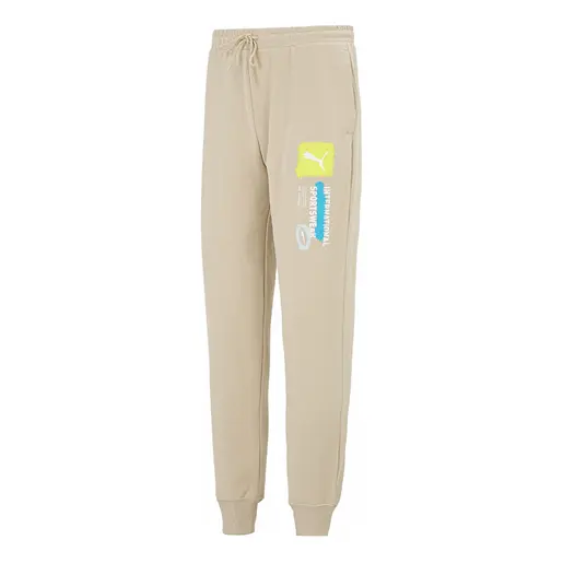 PUMA Logo International Sportswear Pants - Beige