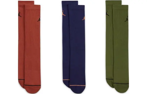 JORDAN Air Everyday Crew Socks 3 Pack