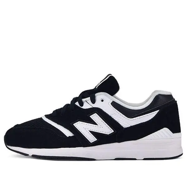 NEW BALANCE 697 Sneaker - Black/white