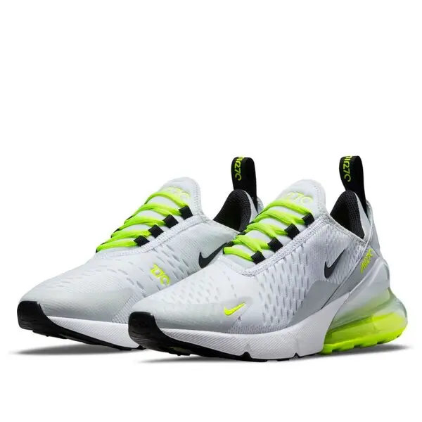 Nike Max 270 Athletic Sneakers - Grey/green