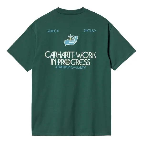 Carhartt Work In Progress Soil Short Sleeve T-shirt - Green
